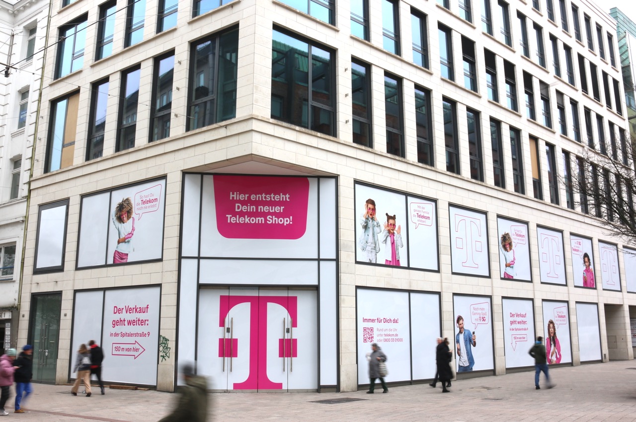 Telekom eröffnet Flagship-Store in der Spitalerstraße